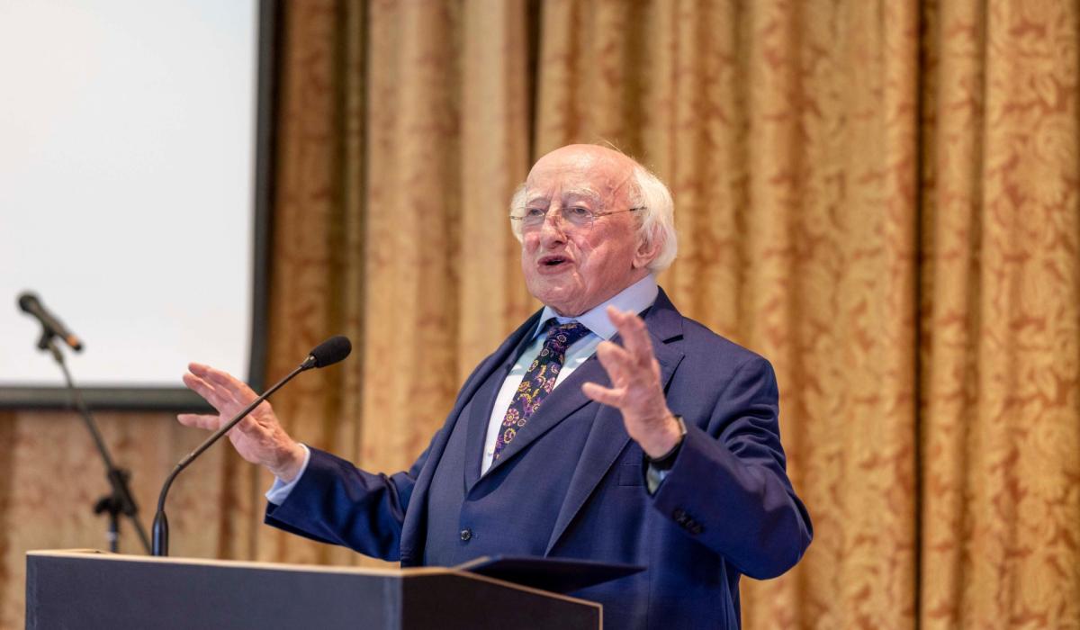 Derry voices honour humanity award recipient President Michael D ...