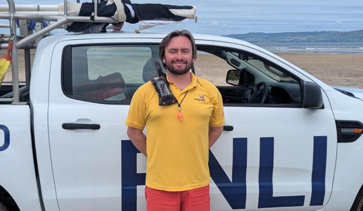 RNLI lifeguards rescue mother and daughter from rip current on Downhill ...