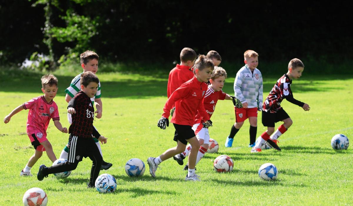 IN PICTURES: Fun week of football at Culmore FC Ryan McBride Summer ...