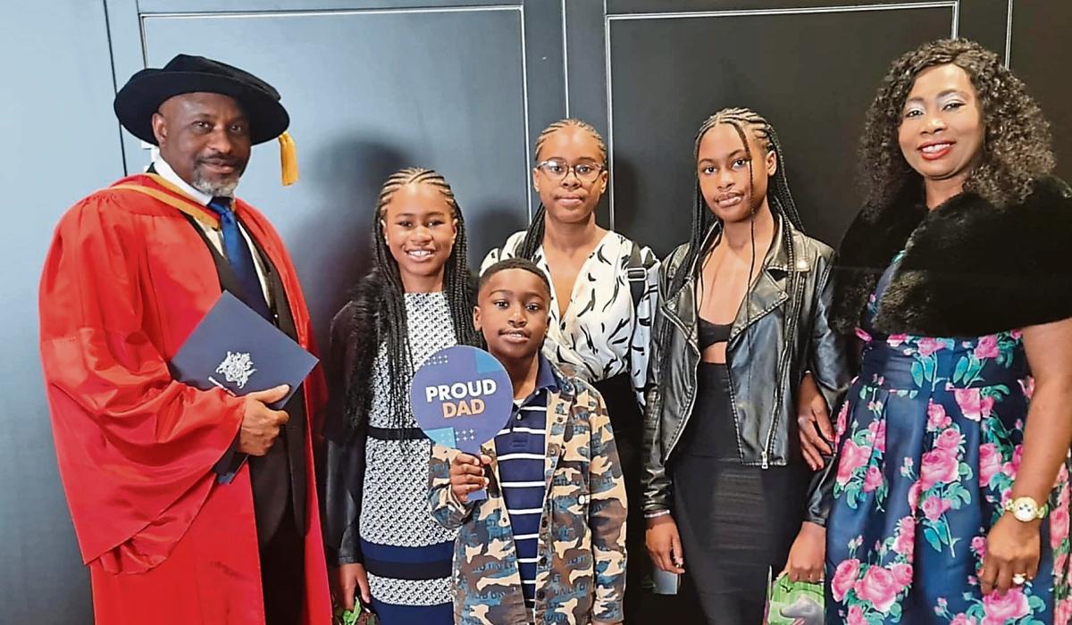 Sandy's African Food Hub congratulates Dr Kingsley Agoha on amazing ...