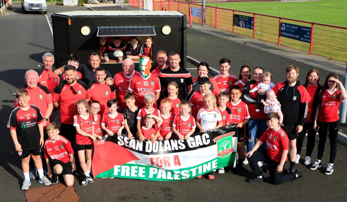 Kneecap star Ó Dochartaigh gives back to his boyhood club Sean Dolan's ...