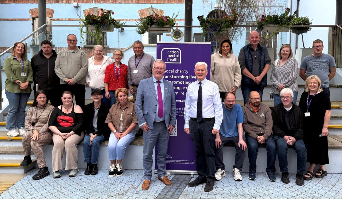 Minister of Health hears first-hand 'vital role' Action Mental Health Foyle plays - Derry Now