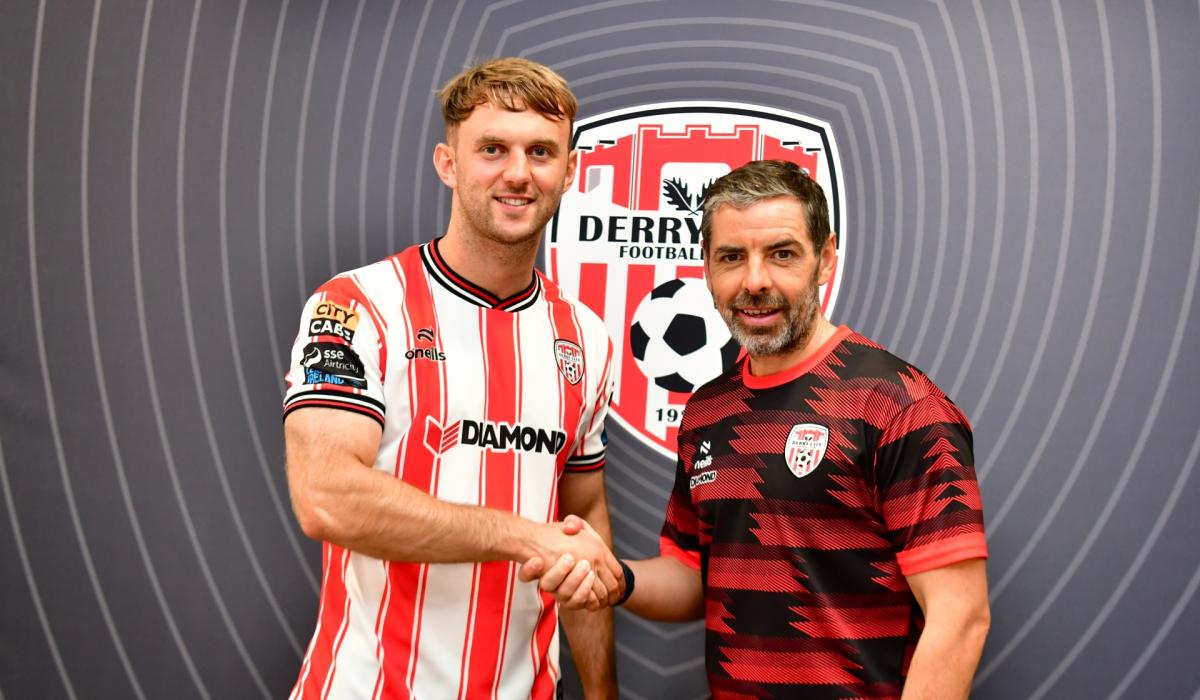 Jamie Stott 'relieved' at Derry chance - Derry Now