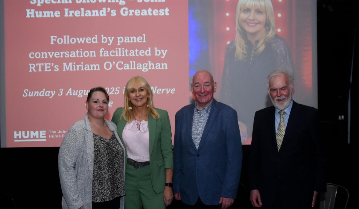 IN PICTURES: Special screening of RTE’s documentary 'John Hume ...