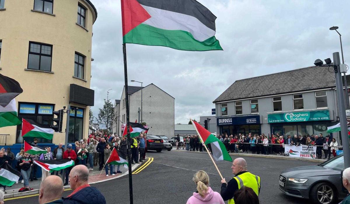 Maghera stands united against Israel’s Genocide - Photo 1 of 5 - Derry Now