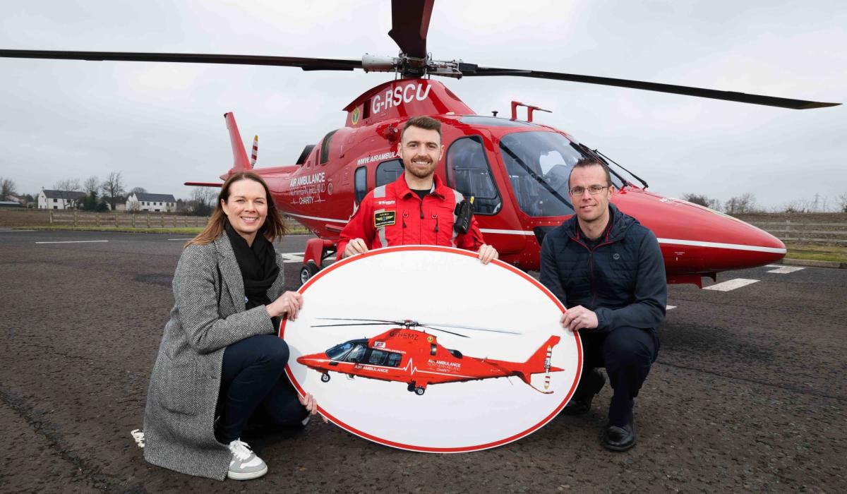 Ulster Bank launches annual fundraising drive for Air Ambulance NI - Derry Now