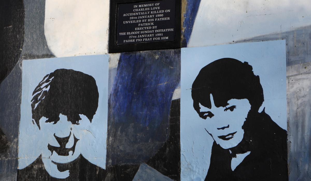 IN PICTURES: New plaque unveiled in Derry to honour memory of Charles ...