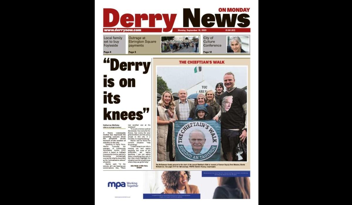 Derry News always first with the news - Derry Now
