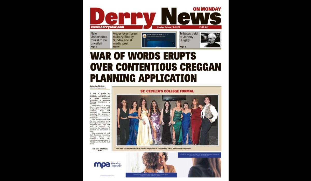 Derry News always first with the news - Derry Now