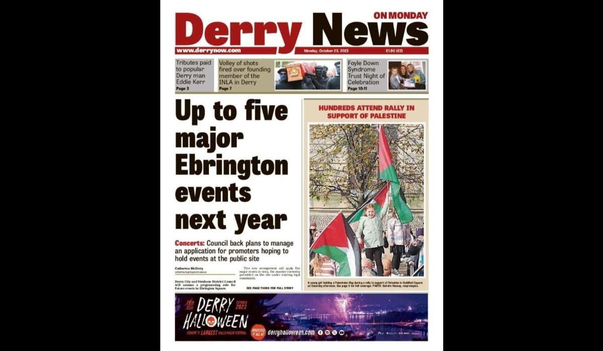 Derry News always first with the news - Derry Now