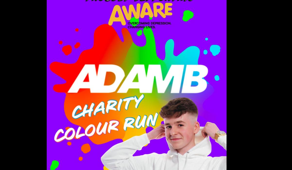 Adam B hosts Charity Colour Run to raise funds for AWARE NI - Derry Now