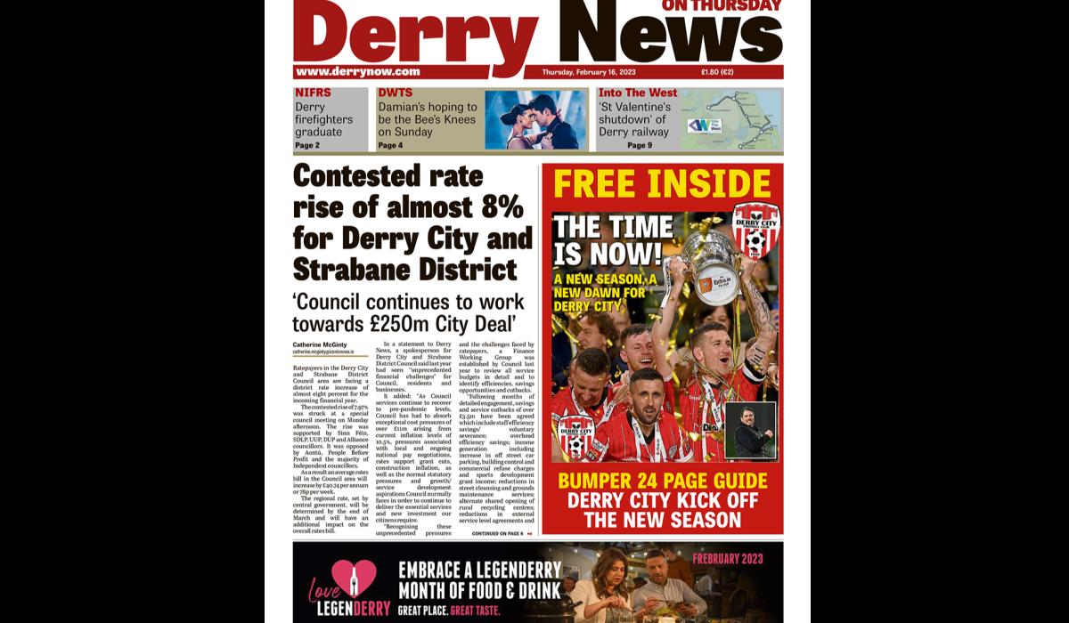 Derry News always first with the news - Derry Now