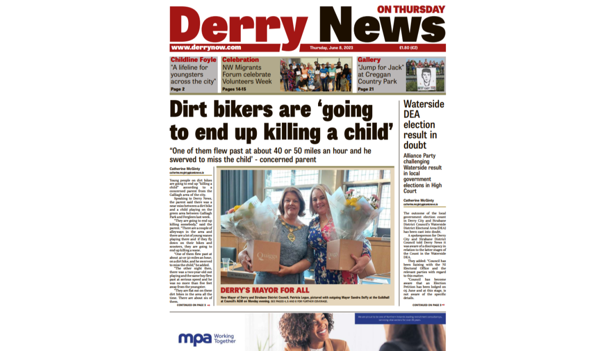 Derry News always first with the news - Derry Now
