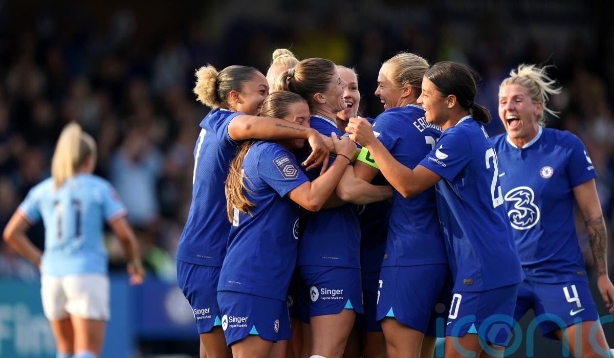 Champions Chelsea claim first win of new WSL season by beating ...