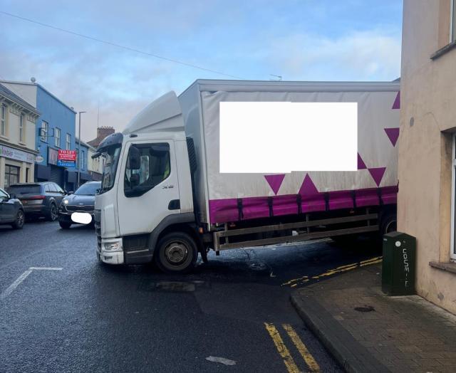lorries getting stuck