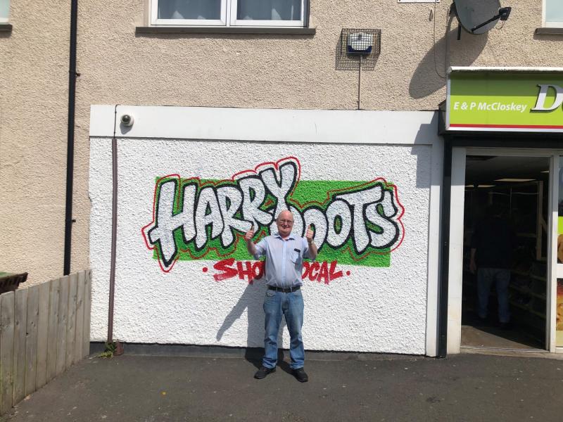 Famous Derry shop 'Harry Doots' gets its own artwork as part of new ...