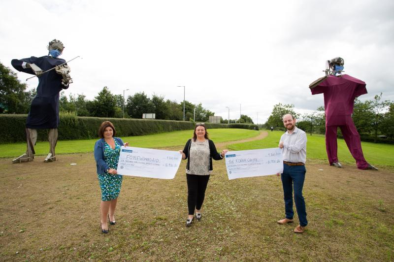 Derry's former Mayor hands over £14,000 to two charities she supported ...