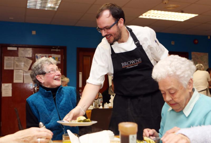 Celebrity chef serves up an unexpected treat for Derry pensioners ...