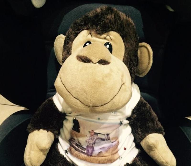 Ritchie the travelling monkey taking cancer awareness to a new level ...