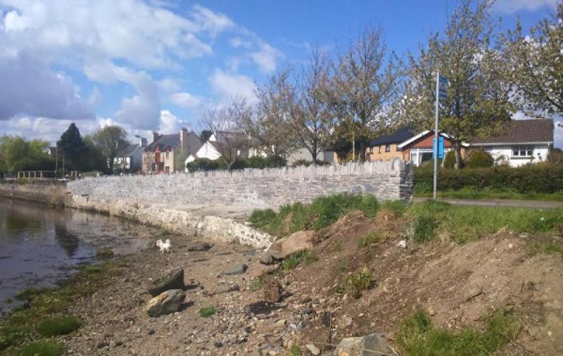 Hassan welcomes completion of Culmore river front wall - Derry Now