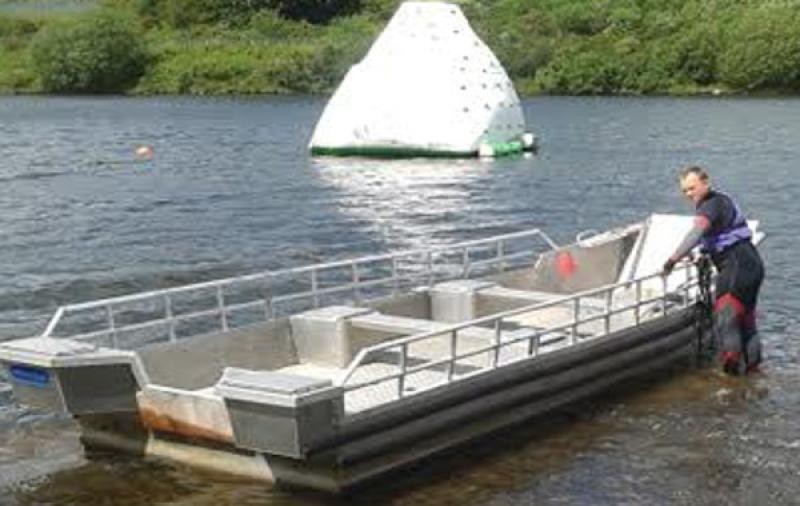 First NW 'Wheelyboat' takes to water at Creggan Country Park - Derry Now