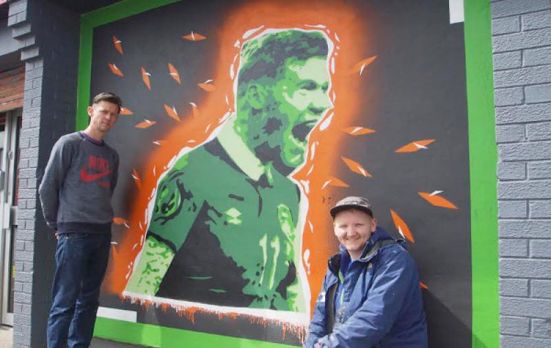 New murals celebrate Creggan’s sporting heroes - Derry Now