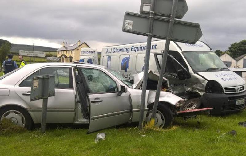 Four taken to hospital after serious crash closes Derry-Buncrana road ...