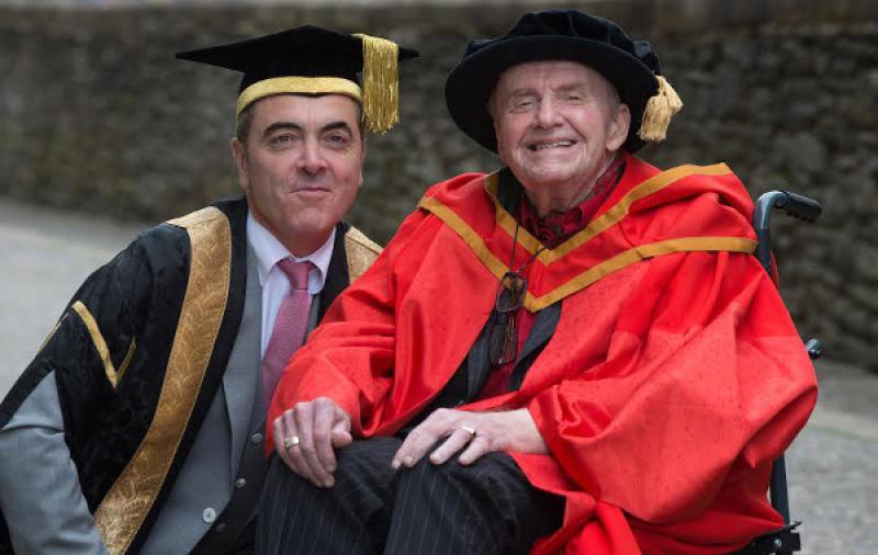 Veteran civil rights campaigner Ivan Cooper receives his honorary ...