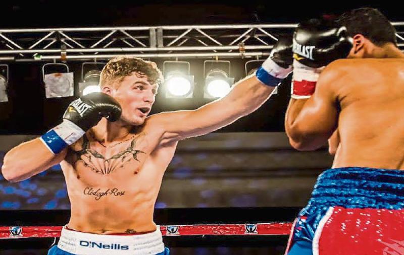 Derry boxer impresses in Irish pro debut at National Statium - Derry Now
