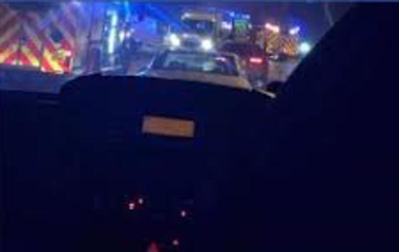 Emergency services at scene of second collision... Woman taken to ...