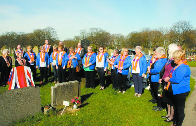 New headstone dedicated during special memorial service in honour of ...