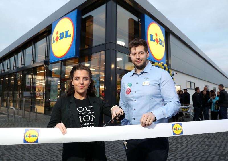 Derry Girls star officially opens new Lidl store in Magherafelt - Derry Now