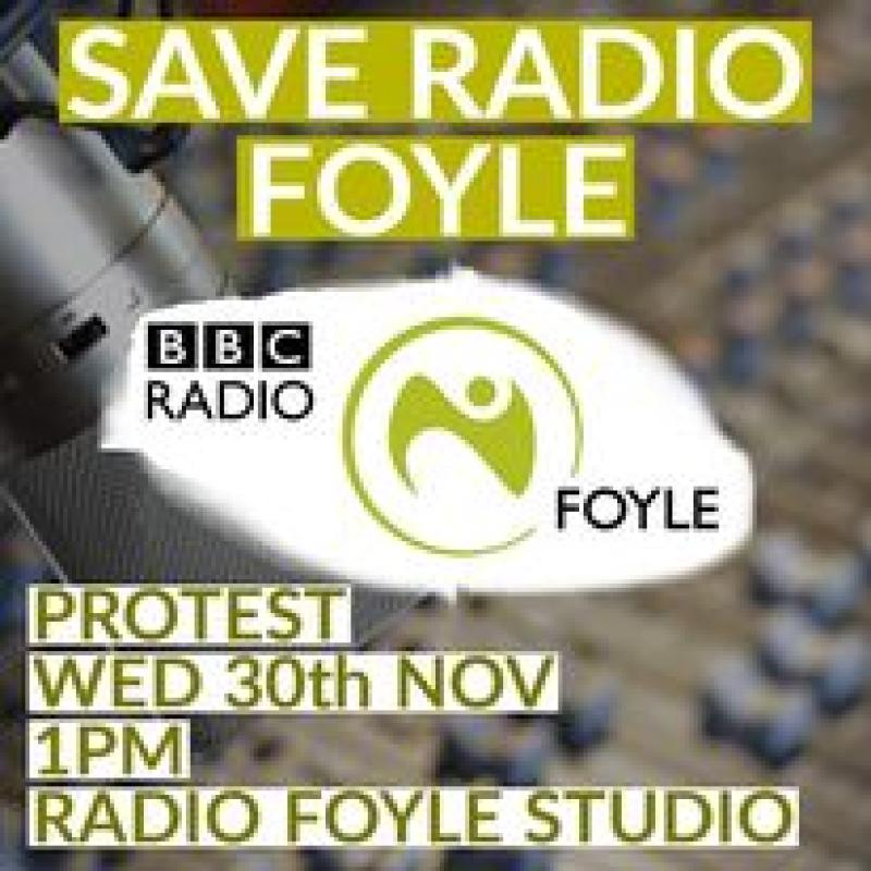 'Save Radio Foyle' emergency protest - Derry Now