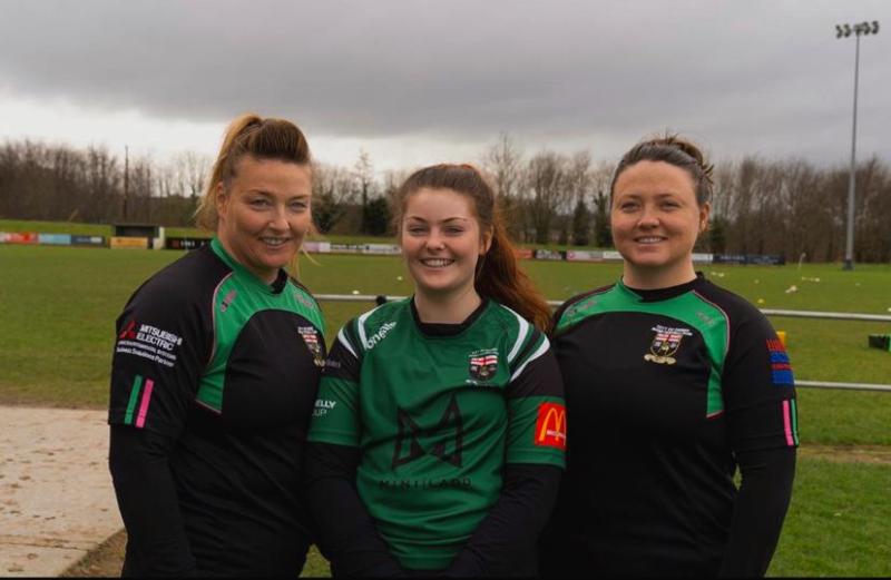 Team mates on the pitch, mother and daughter always! - Derry Now