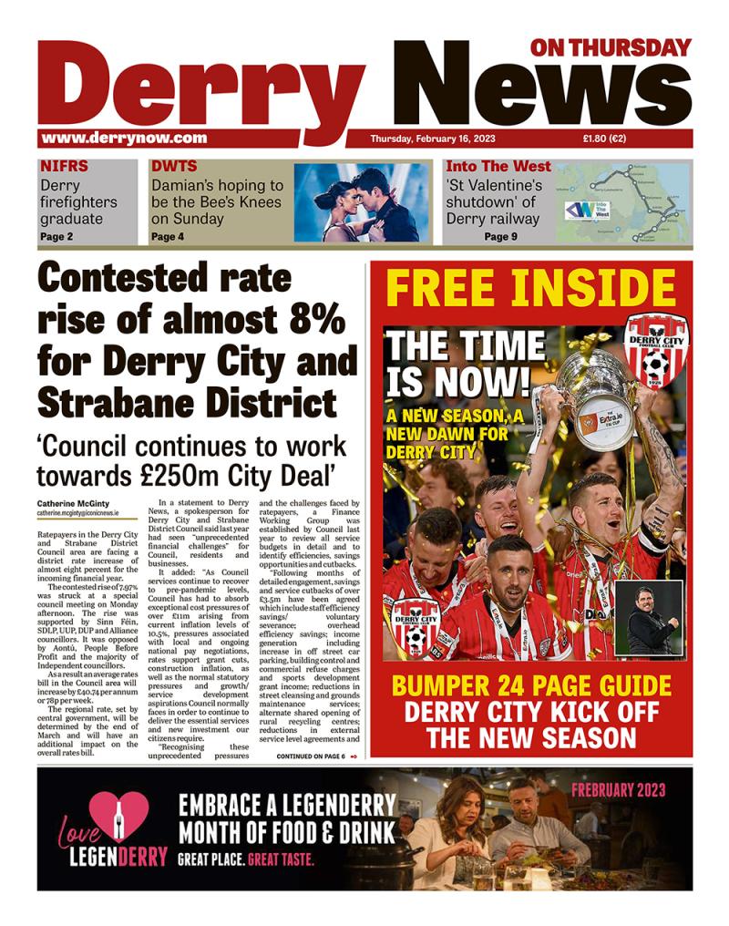 Derry News always first with the news - Derry Now