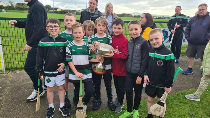 Na Magha youngsters welcome a special guest to the club this week ...