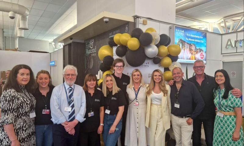 Nadine Coyle launches skin care brand at City of Derry Airport - Derry Now