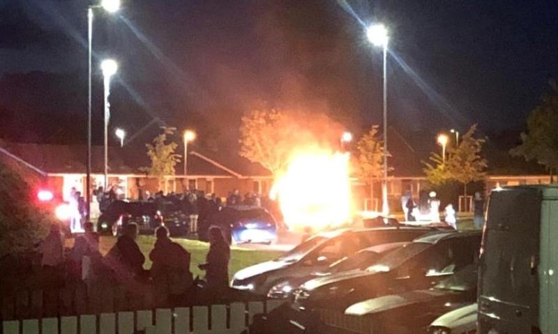 Motorist dragged from car, hit on head and had car set a light in ...