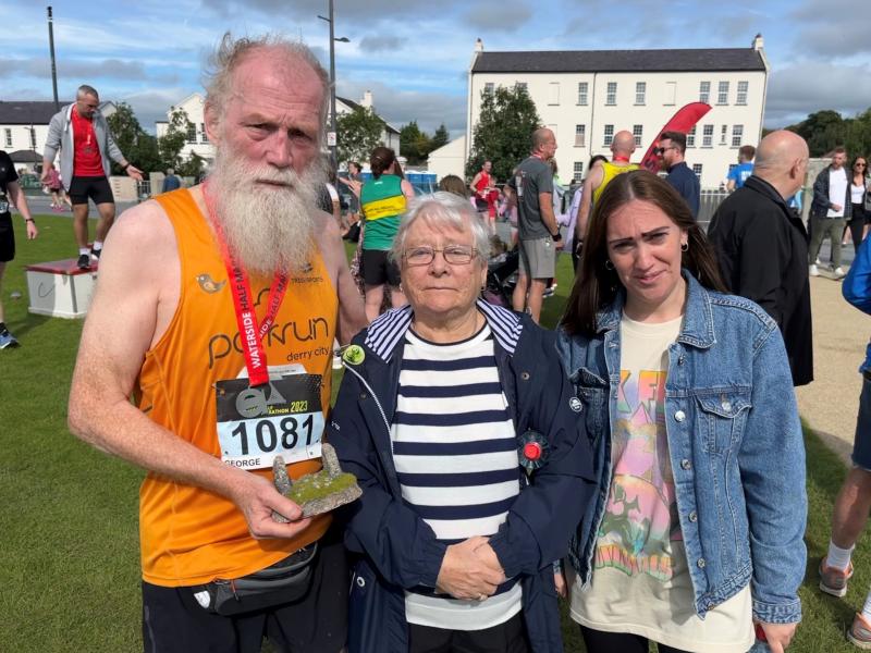 Parkrun legend George Row receives Danny Sheerin Memorial Award - Derry Now