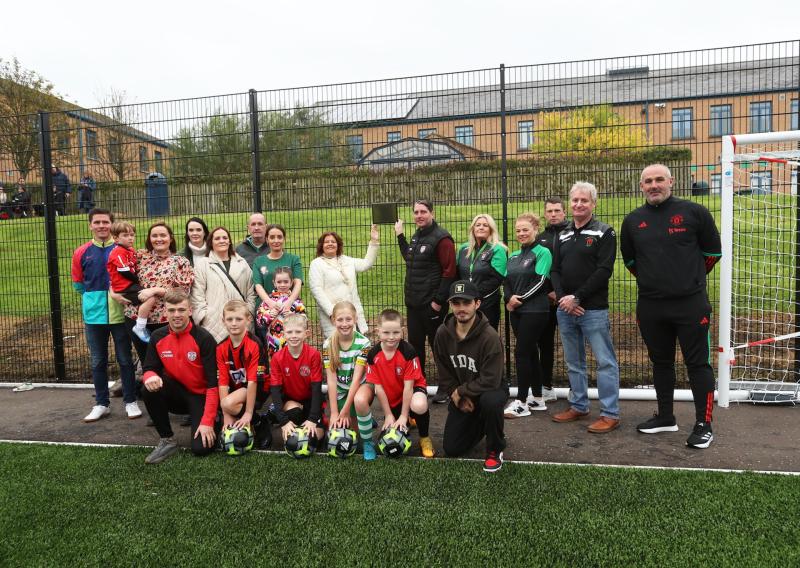 New 4G football facility opens at Derry school - Derry Now