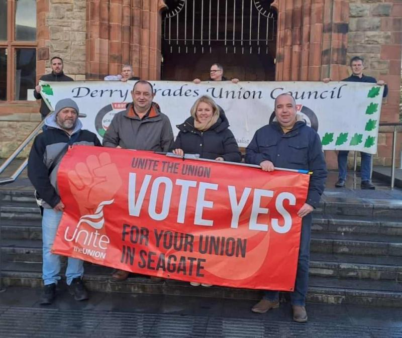 Council supports Seagate Derry union recognition - Derry Now