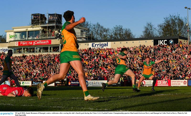 Four-goal Donegal stun Derry at Celtic Park! - Derry Now