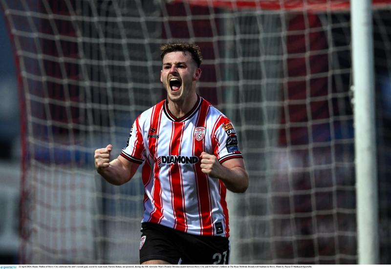 Danny Boy! Mullen strikes twice to get Derry City back to winning ways ...