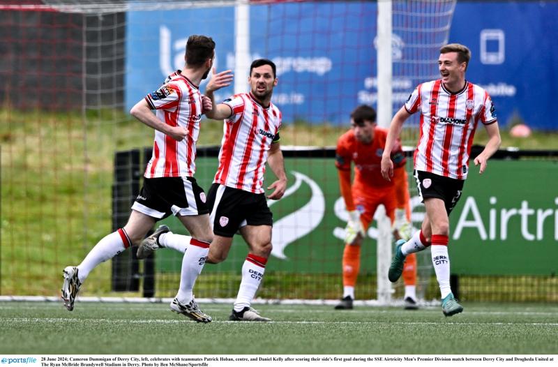 Five-star Derry City destroy Drogheda United at the Brandywell! - Derry Now