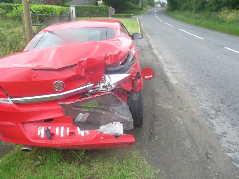 Draperstown homeowner's lucky escape after lorry crashes through garden ...