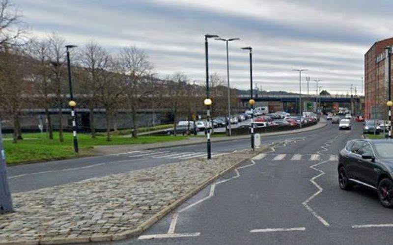 Road between Foyleside roundabout and Craigavon Bridge closed due to ...