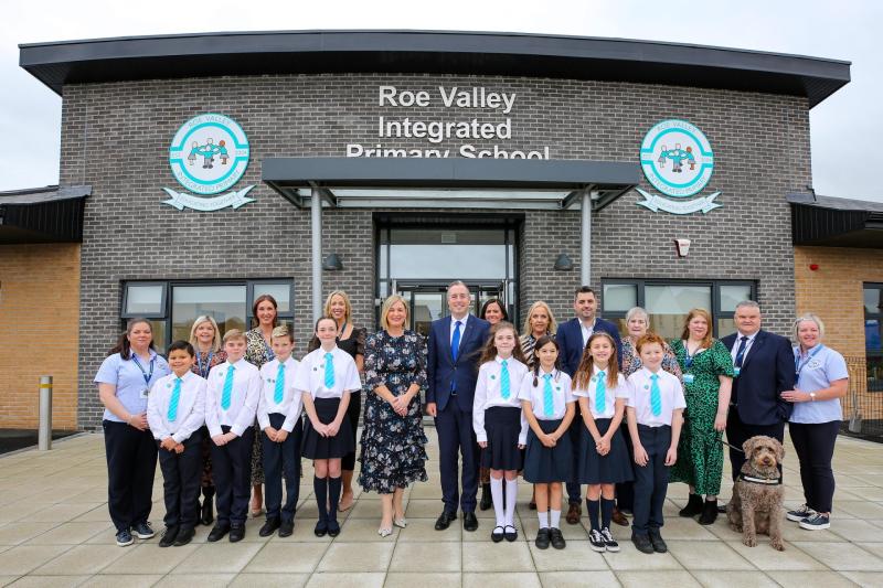 Minister hails new beginning for Roe Valley Integrated Primary School - Derry Now
