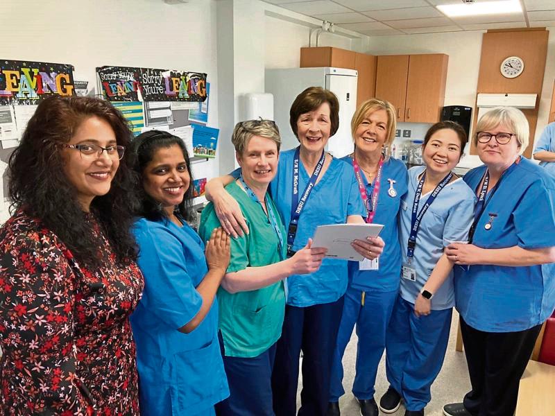 Derry nurse Marian McGrath retires after 'incredible' 52 years dedication to Nursing! - Derry Now
