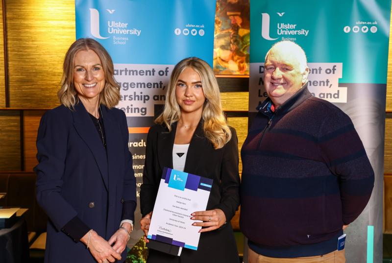 Derry student celebrates success at Ulster University Business School ...