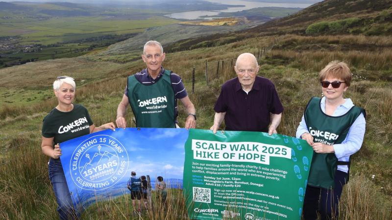 Walkers prepare for 15th anniversary charity Donegal mountain trek ...